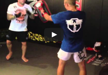 VIDEO | Joe Rogan's Brutal & Powerful Spinning Kick | BJPenn.com