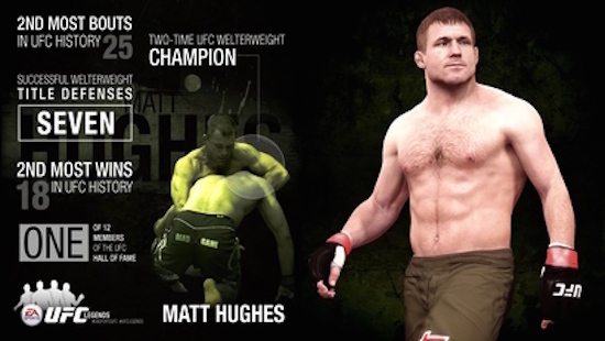 PHOTO | Matt Hughes EA Sports Character Reveal | BJPenn.com