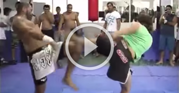 Female Fighter Beats Up A Man In Real MMA Fight | BJPenn.com