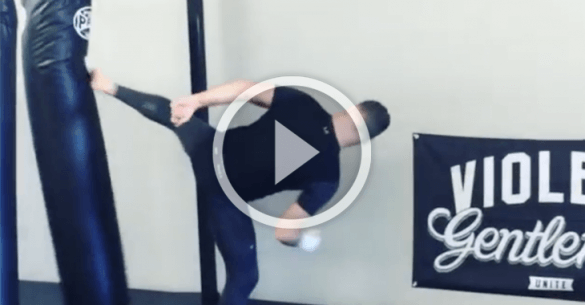 Michael "The Count" Bisping Training Video: Teaching his son the tool ...