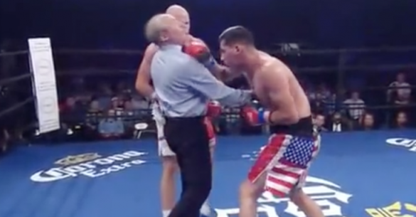 VIDEO | Boxing referee gets hammered by a punch | BJPenn.com