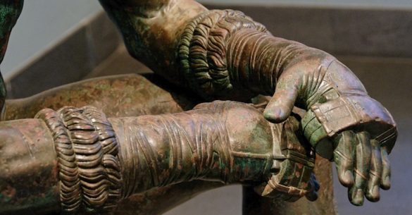 PHOTO | Beautifully preserved Ancient Roman boxing gloves unearthed in ...