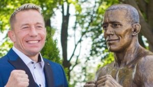 Photos | Georges St-Pierre honored in his hometown of Saint-Isidore ...