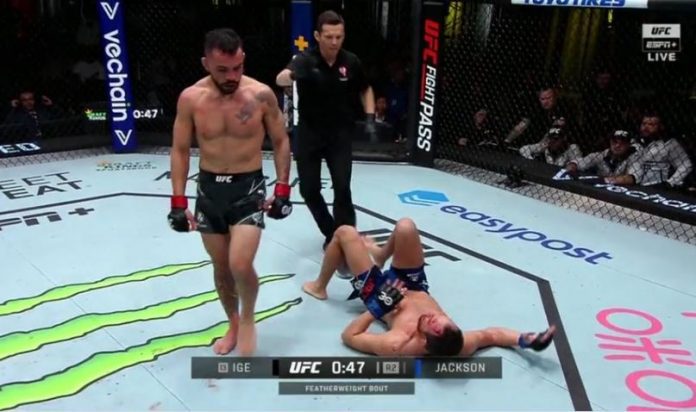 Pros react after Dan Ige KO's Damon Jackson at UFC Vegas 67 | BJPenn.com
