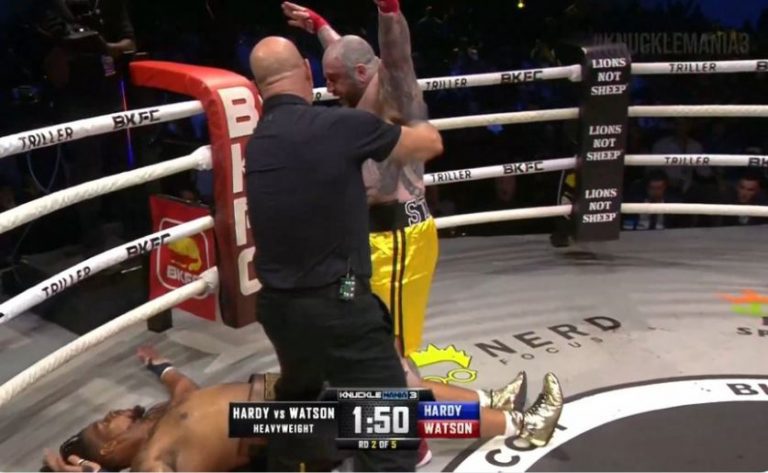BKFC Results: Josh Watson KO's Greg Hardy (Video) | BJPenn.com