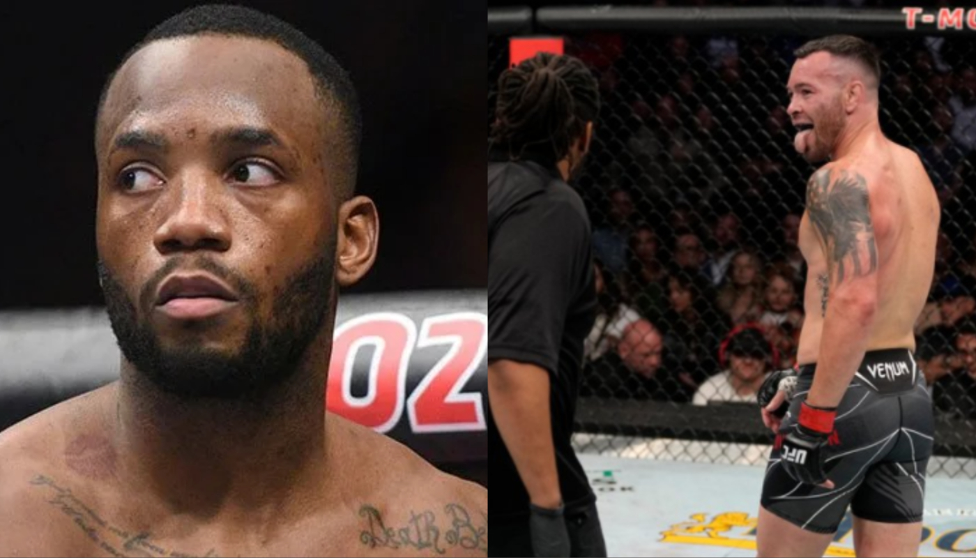 UFC champion Leon Edwards reacts to news that he will fight Colby ...