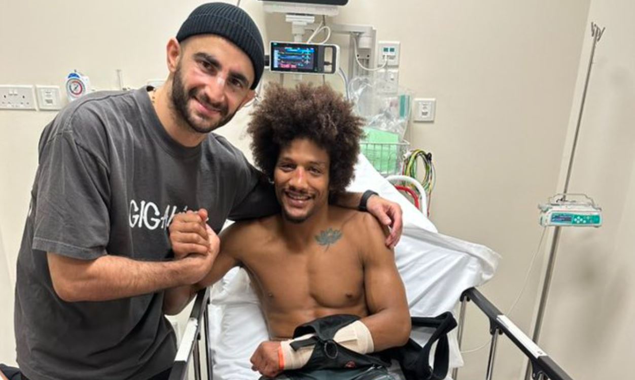Photo | Alex Caceres broke his arm in the first round of fight with ...