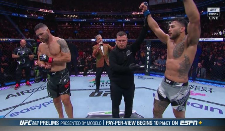 UFC 292 Results: Brad Tavares defeats Chris Weidman (Highlights ...