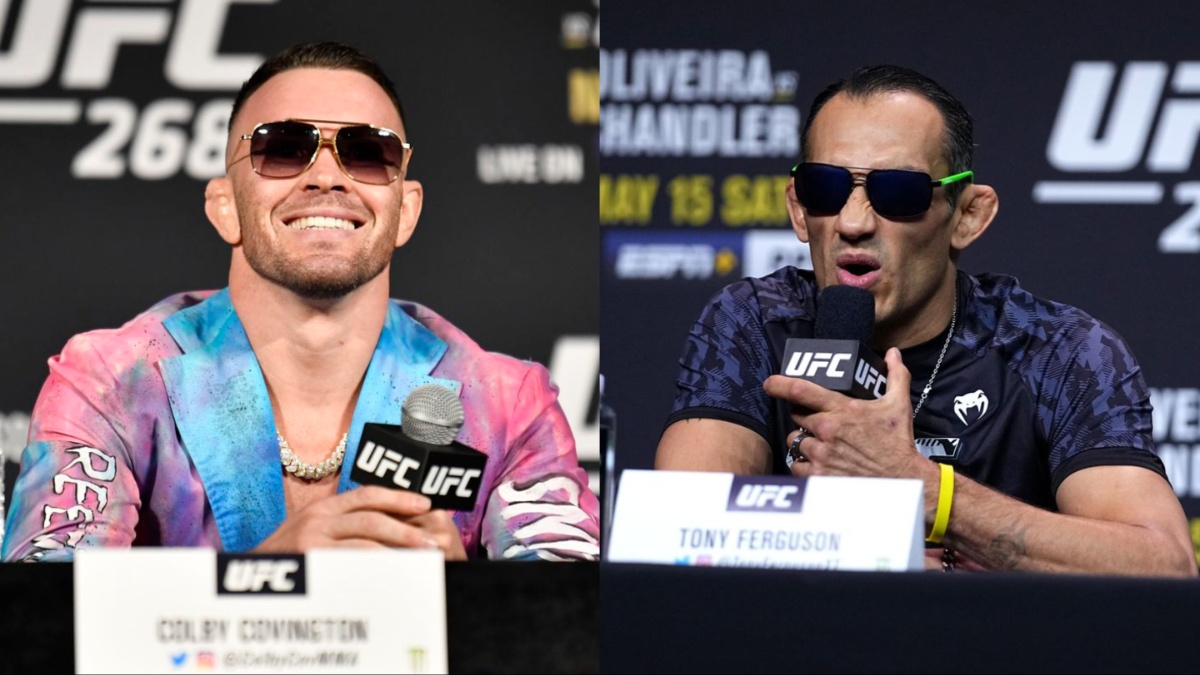 WATCH | Colby Covington and Tony Ferguson go from enemies to friends in ...