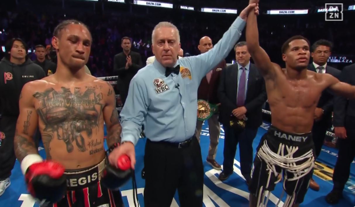 Devin Haney pitches shutout, wins WBC super lightweight title | BJPenn.com