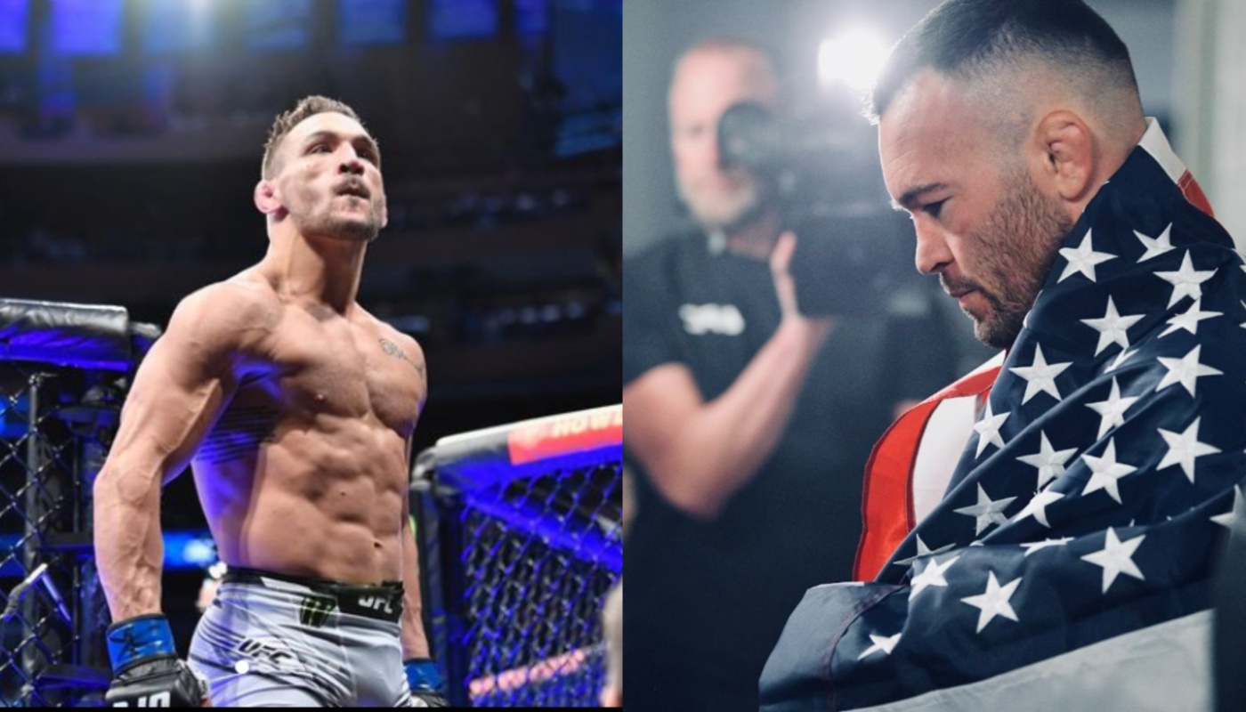 Colby Covington responds to 'complete scrub' Michael Chandler after prelim comment: "I'm an all ...
