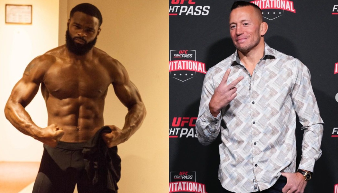 Tyron Woodley alleges that Georges St-Pierre turned down a "dumb bag ...