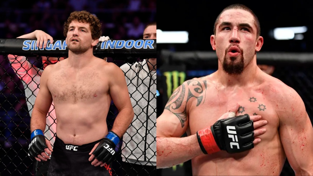 Ben Askren claims Robert Whittaker had a serious ankle injury going ...