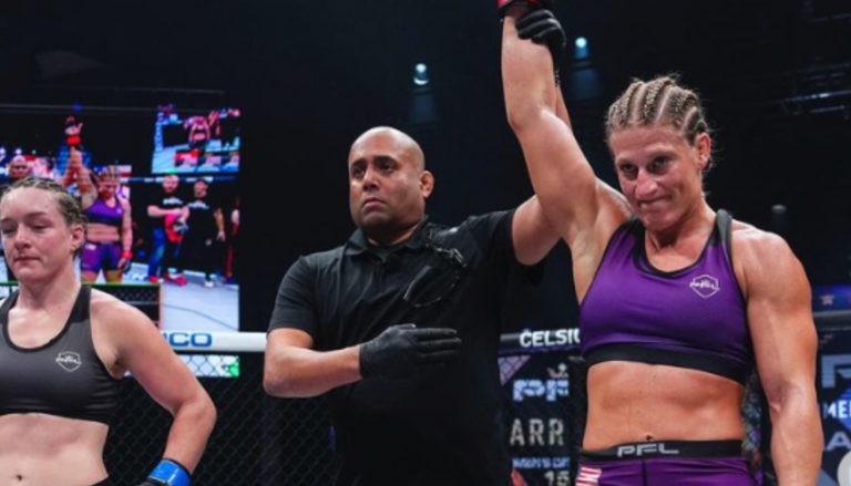 Kayla Harrison releases first statement after booking UFC 300 fight ...