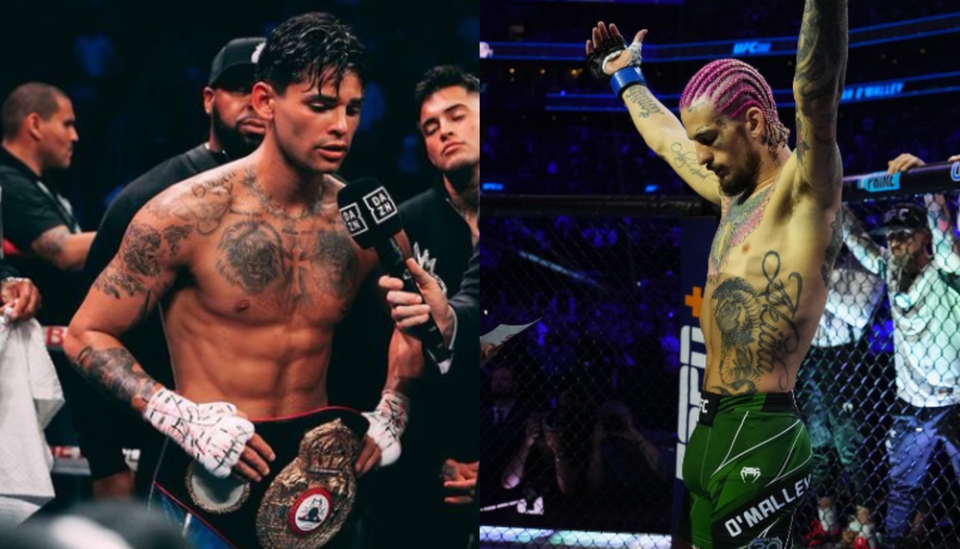 Ryan Garcia calls out Sean O’Malley for a UFC fight: “Alright rain