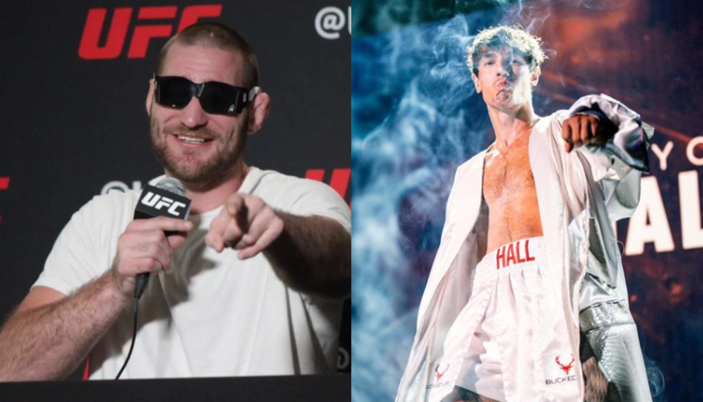 Sean Strickland agrees to spar influencer Bryce Hall after demolishing ...