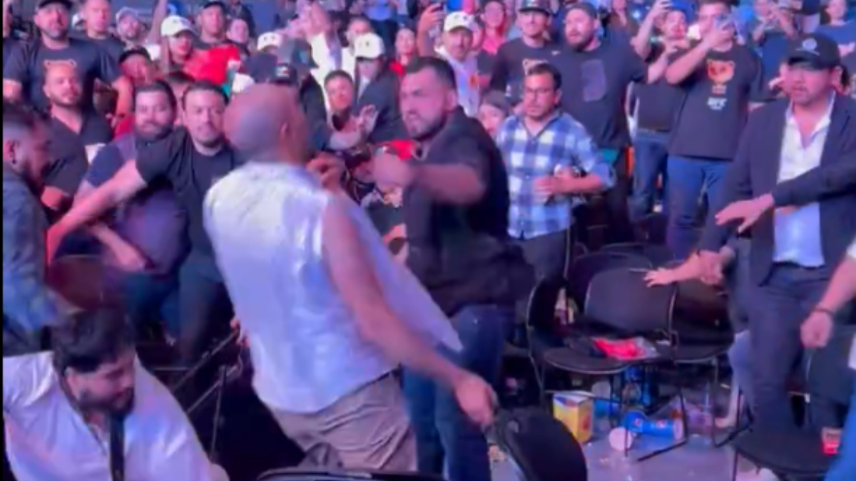 Video | Insane crowd brawl breaks out at UFC Mexico City | BJPenn.com