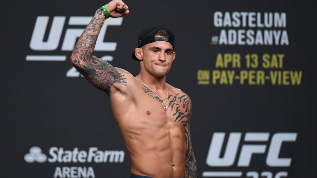 Dustin Poirier responds to Islam Makhachev calling him an "easy fight ...