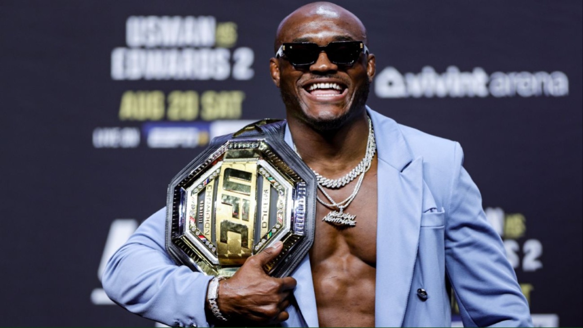 Kamaru Usman claims BMF title was made because of him back in 2019 ...