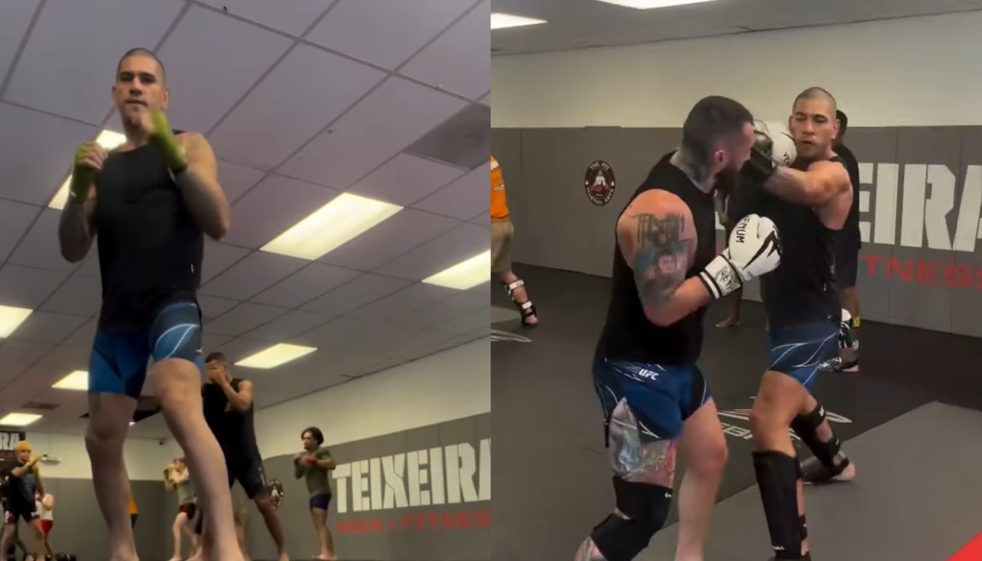 VIDEO | Alex Pereira is sparring and training just hours after UFC 303 ...
