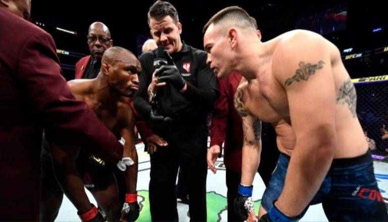 Kamaru Usman answers Colby Covington's RAF challenge with throwback ...