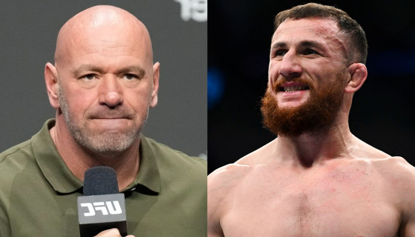 Dana White blasts Merab Dvalishvili for revealing pre-UFC 306 cut: "Our ...
