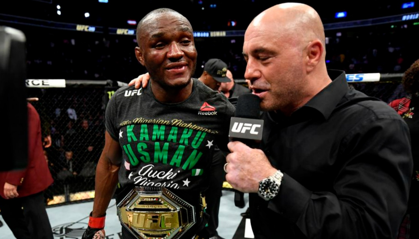 Joe Rogan makes the case for a Kamaru Usman title shot vs. Belal ...