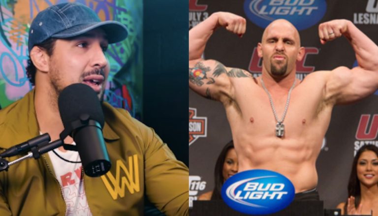 Brendan Schaub tears up offering health update on former teammate Shane ...