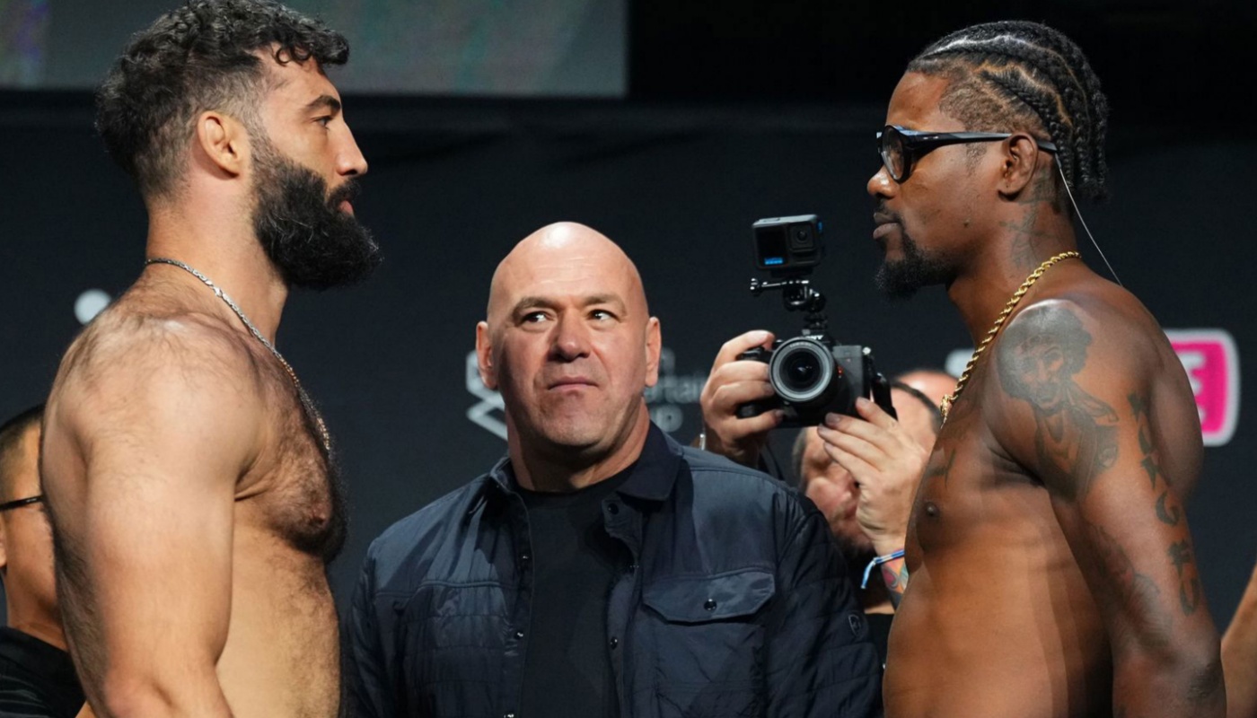 Roman Dolidze's coach reveals backstage altercation with Kevin Holland ...