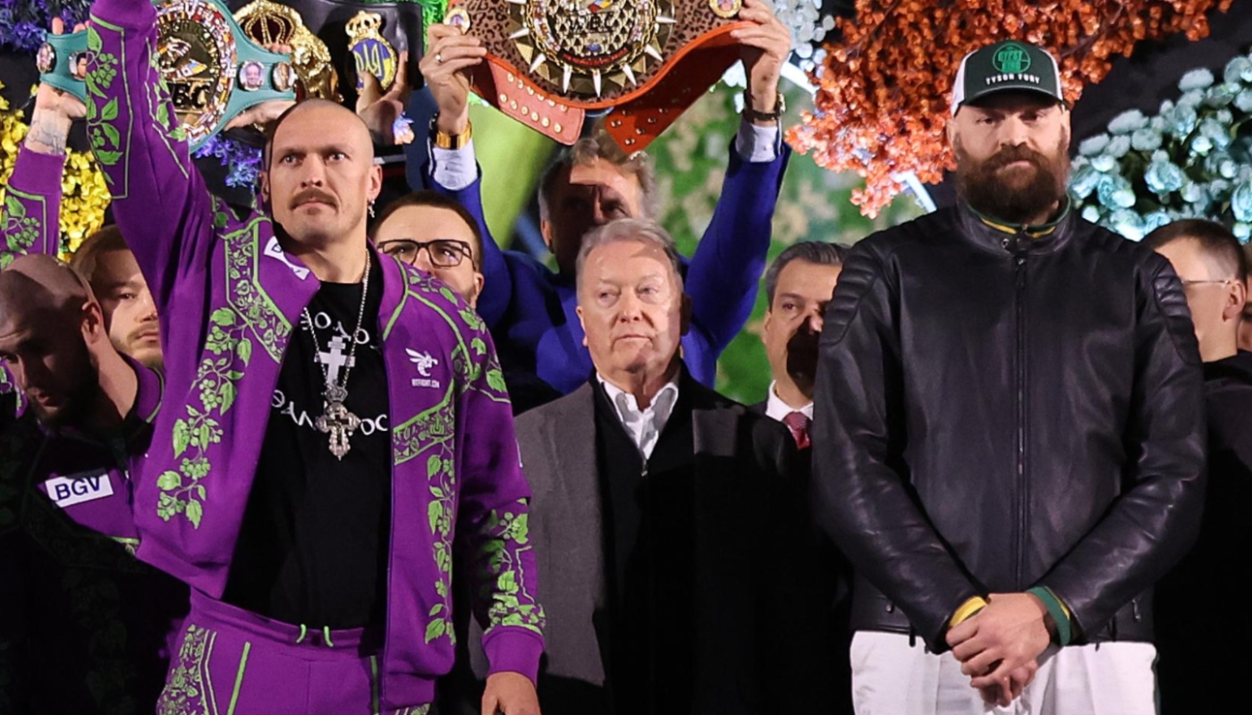 Oleksandr Usyk vs. Tyson Fury 2 weigh-in results: 'The Gypsy King' to ...