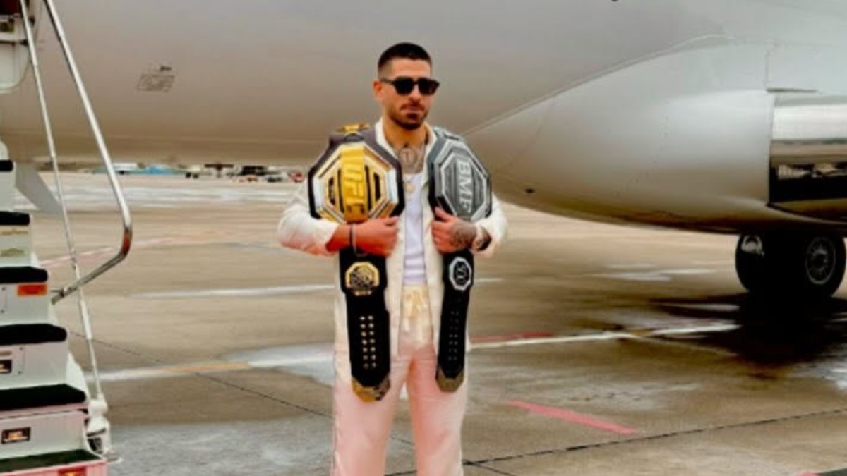 Dana White explains Ilia Topuria vacating UFC featherweight title ...