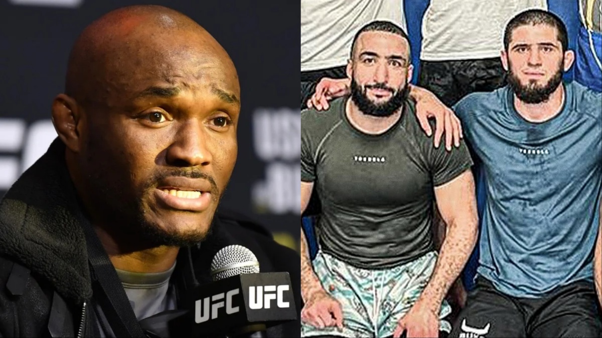 Kamaru Usman scoffs at notion that Islam Makhachev & Belal Muhammad can't fight due to training ...