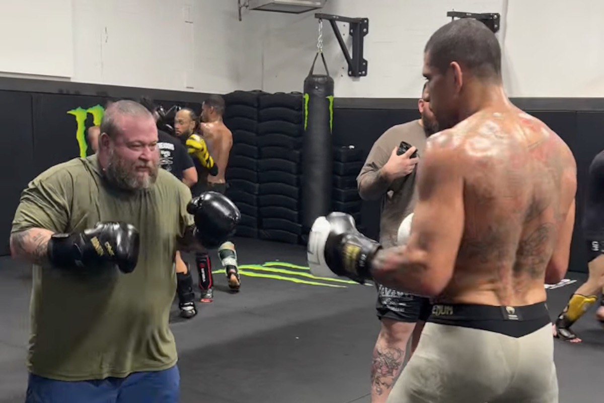WATCH | UFC champ Alex Pereira spars with rapper Action Bronson ...