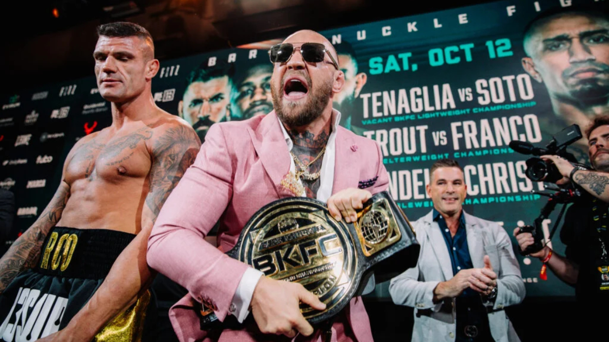 Conor McGregor doubles down on wanting to fight in BKFC: 'Mark my words ...
