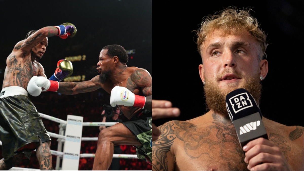 Jake Paul reacts to controversial draw in Tank Davis vs. Lamont Roach fight | BJPenn.com