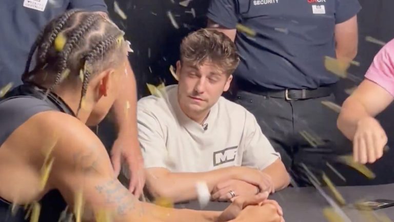 Chase DeMoor threatens to pull out of Misfits Boxing 22 after being hit ...
