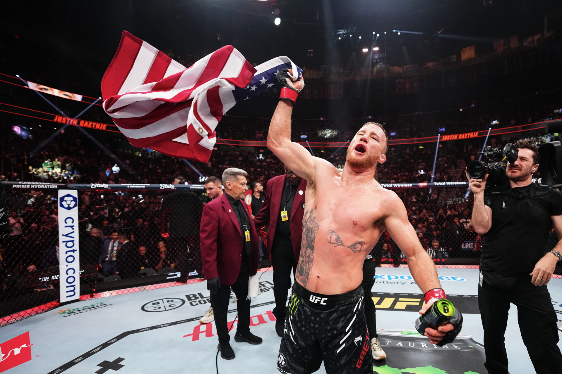 Justin Gaethje declined fighting top contender, claims UFC Qatar ...