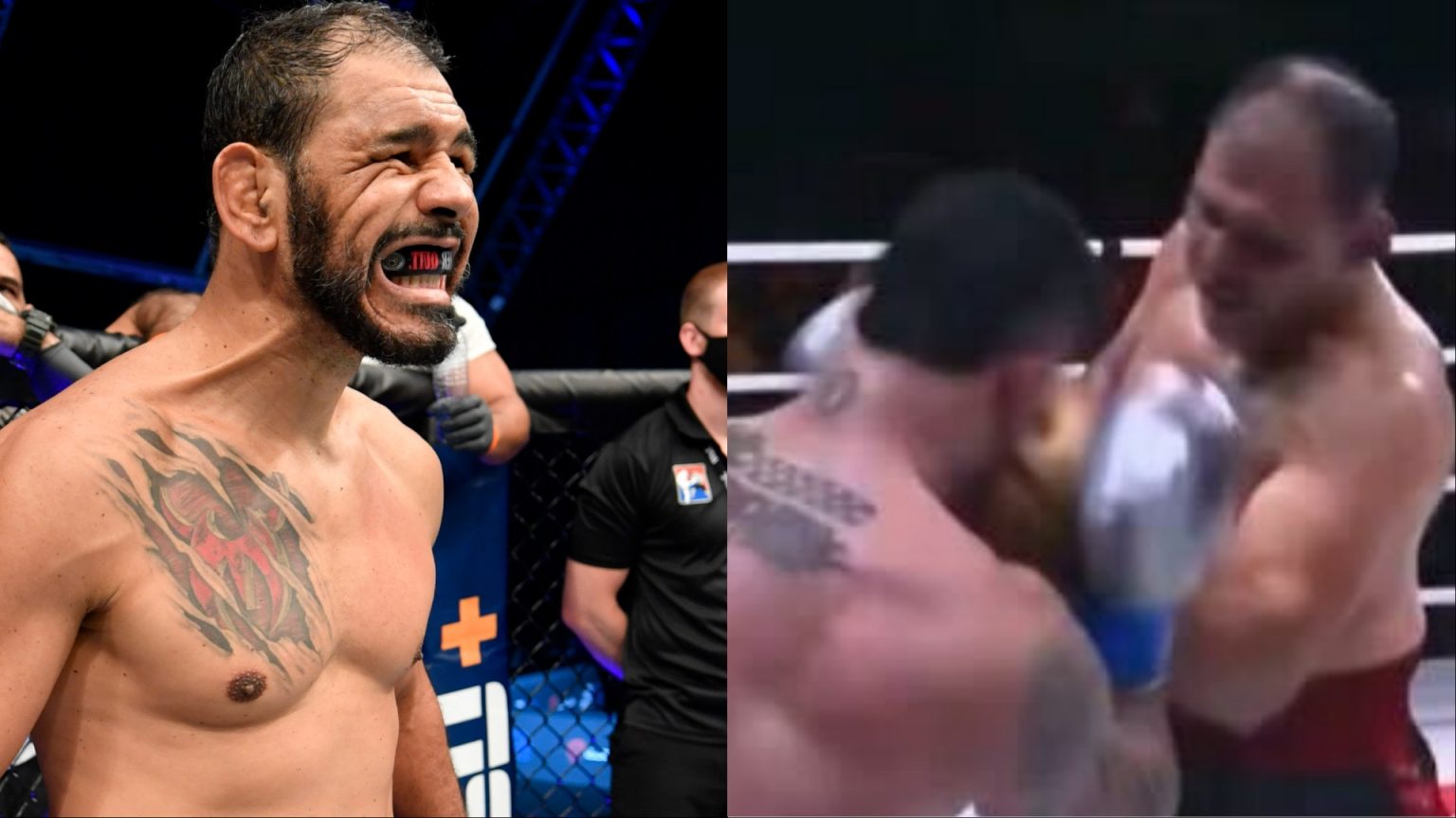 WATCH: UFC legend Antonio Rogerio Nogueira flattens influencer in ...