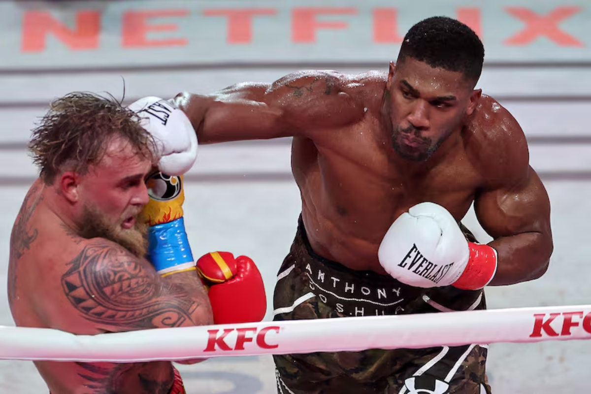 Jake Paul vs Anthony Joshua outcome was disappointing, says UFC legend ...