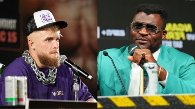 Jake Paul's team still puzzled by Francis Ngannou turning down fight ...