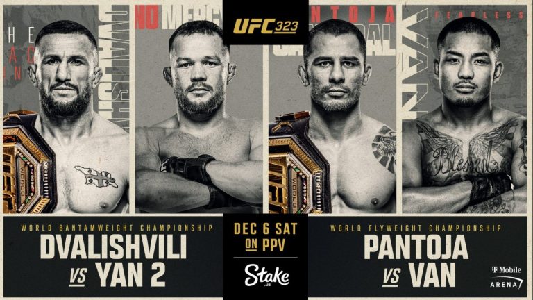 UFC 323: 'Dvalishvili vs. Yan 2' Live Results and Highlights | BJPenn.com
