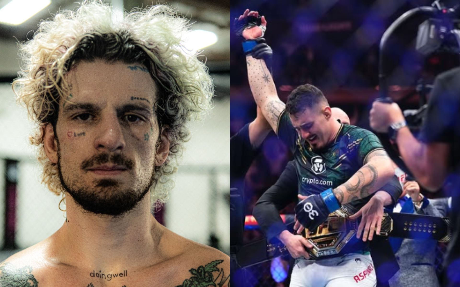 Sean O'Malley: "UFC wants Tom [Aspinall] to vacate" gold, "You just don ...