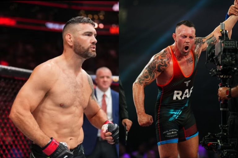 Chris Weidman responds following Colby Covington's RAF 7 win over ...