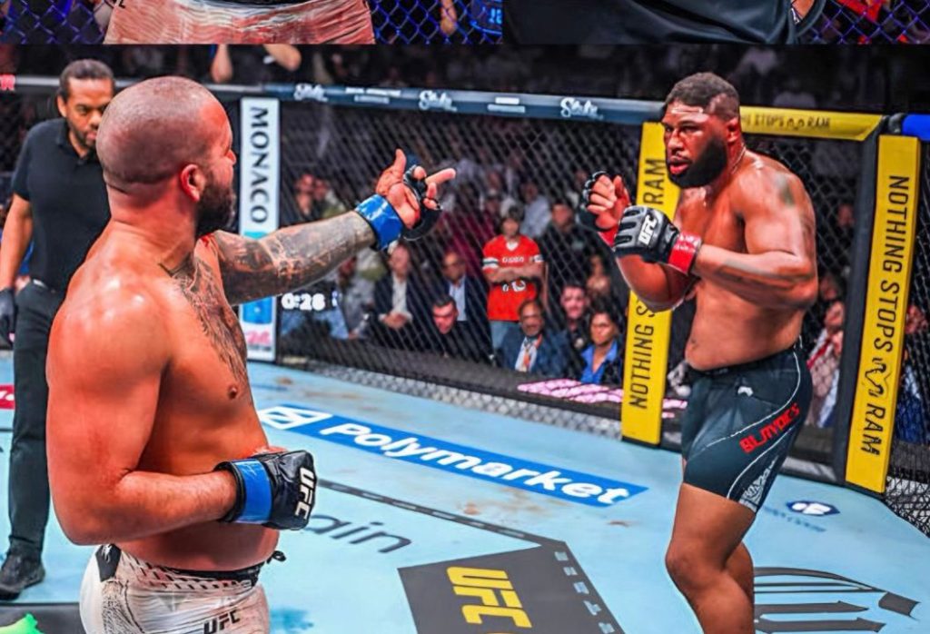 Pros react to the thrilling war between Josh Hokit and Curtis Blaydes ...