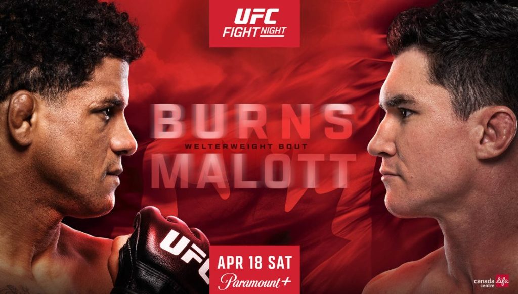 UFC Winnipeg: 'Burns vs. Malott' Live Results and Highlights | BJPenn.com