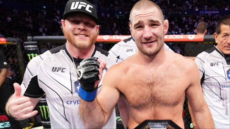 Sean Strickland makes bizarre claim longtime coach Eric Nicksick 'doesn ...