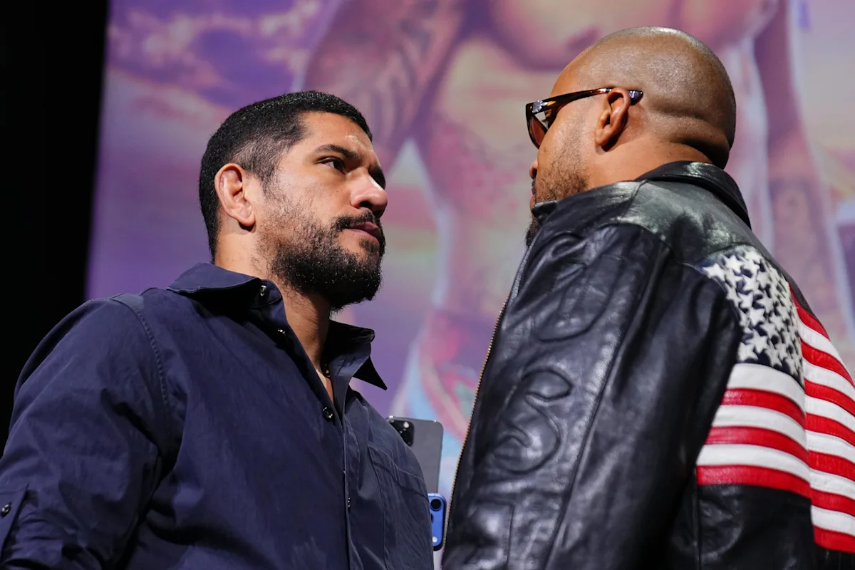 Ciryl Gane isn't buying into Alex Pereira slowing down at heavyweight ...