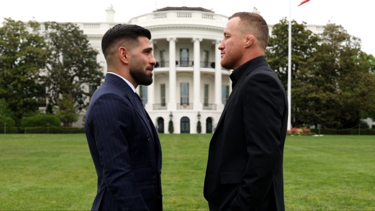 UFC White House | Pro fighters make their picks for Ilia Topuria vs ...